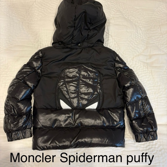 Moncler | Jackets & Coats | Moncler Black Spider Design Jacket | Poshmark